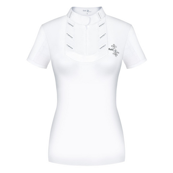 Fair Play Ladies Competition Shirt INGRID, White – Dapper Horse