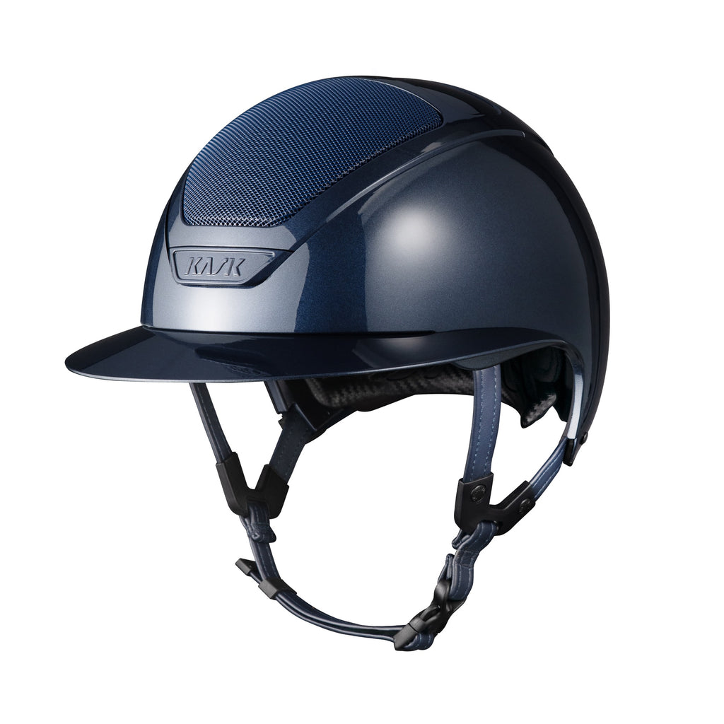 KASK Star Lady Pure Shine Helmet, Navy – Dapper Horse