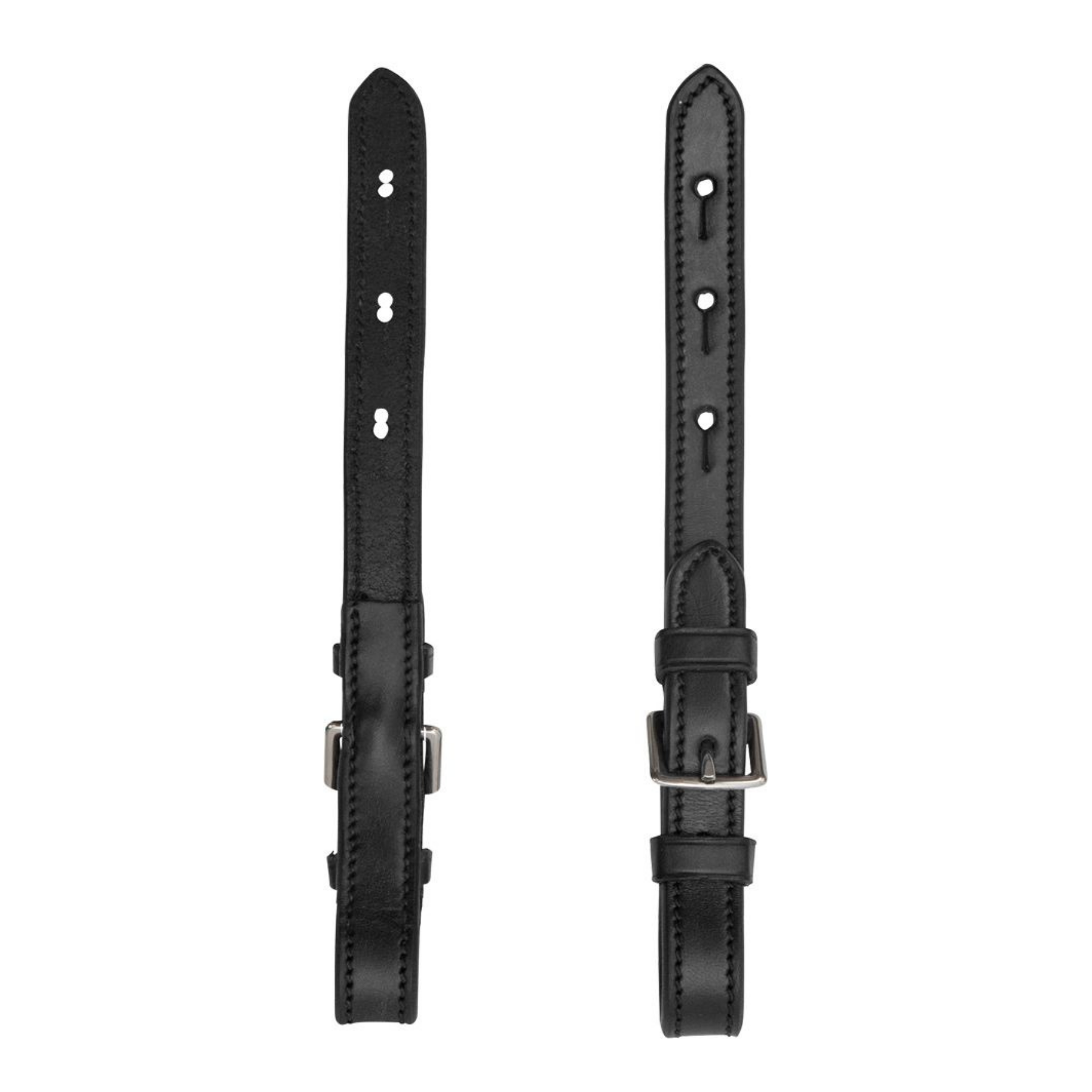 Schockemohle Equitus Cheek Pieces, Black/Silver – Dapper Horse